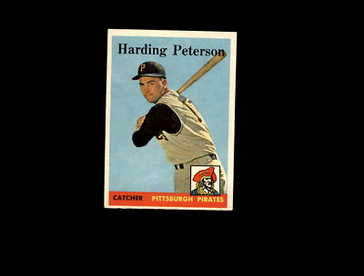 1958 Topps 322 Harding Peterson RC EX-MT #D892885 | eBay