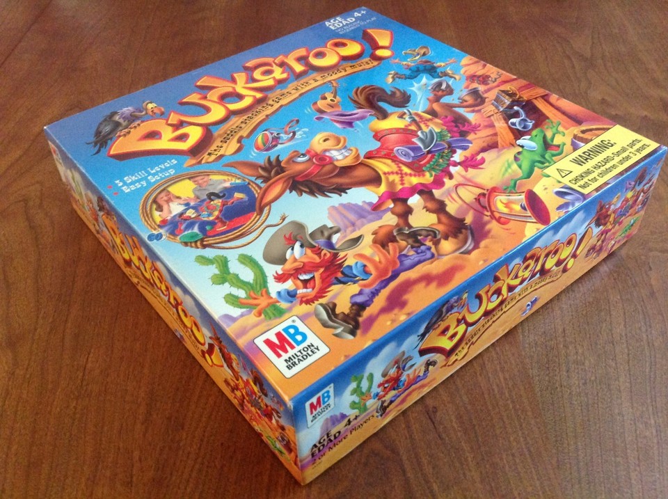 Buckaroo Board Game by Milton Bradley 2004 | eBay