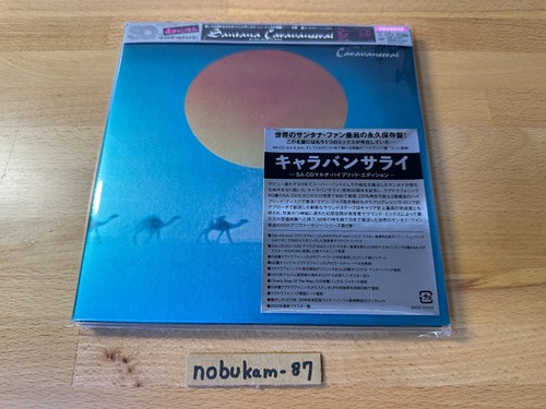 Santana Caravanserai SACD Multi Hybrid.. limited edition Japan SACD ...