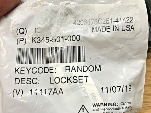 Kenworth Keyed Alike Ignition and Door Locks Lockset SET of | 2 Metal Keys