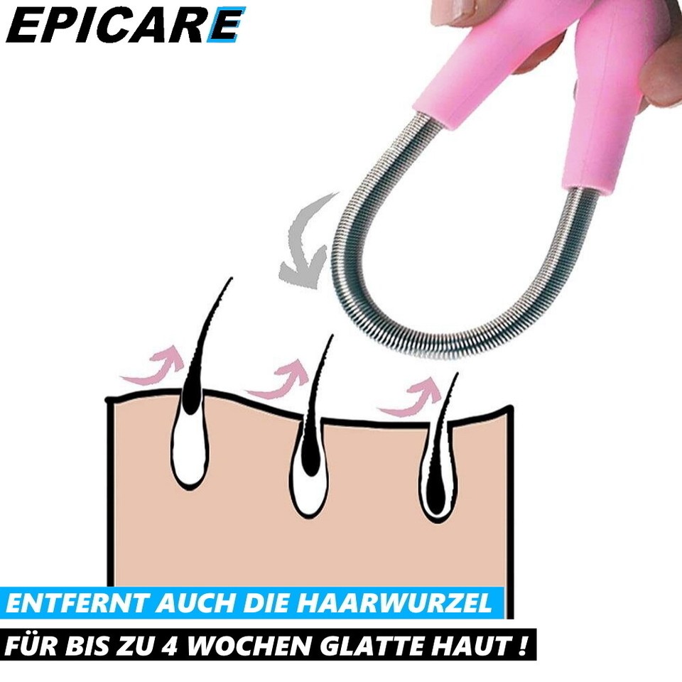 Epicare Epilierer Facial Hair Remover Epilator Tweezers Epistick | eBay ...