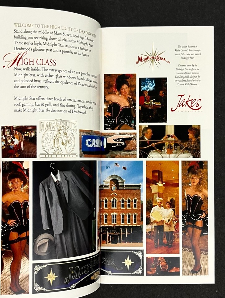 1980s Deadwood SD Midnight Star Casino Saloon Old West Vintage Travel ...