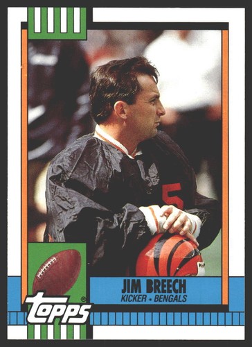 Jim Breech #67T 1990 Topps Traded Cincinnati Bengals | eBay