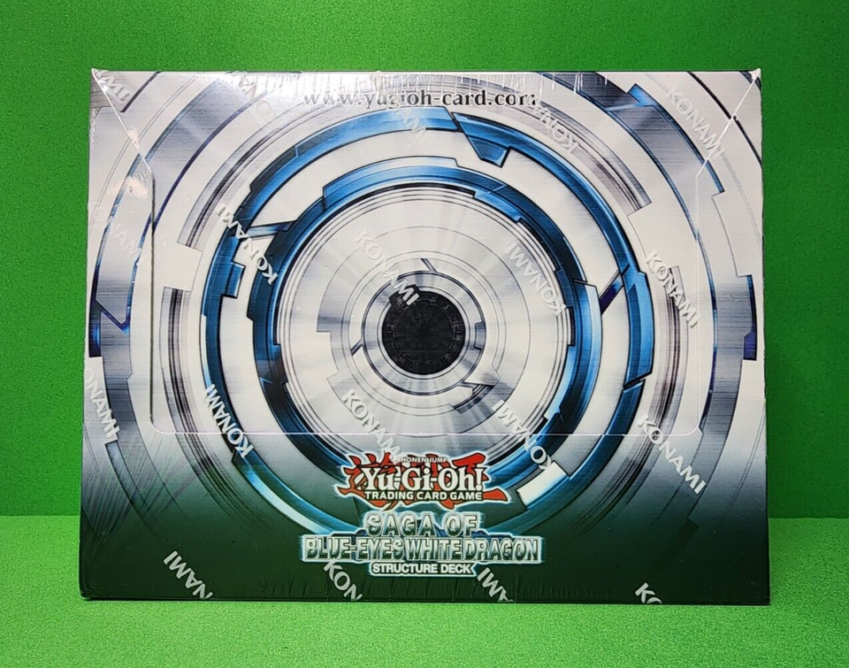 YuGiOh Saga Blue Eyes White Dragon Structure Deck Display New Sealed | eBay