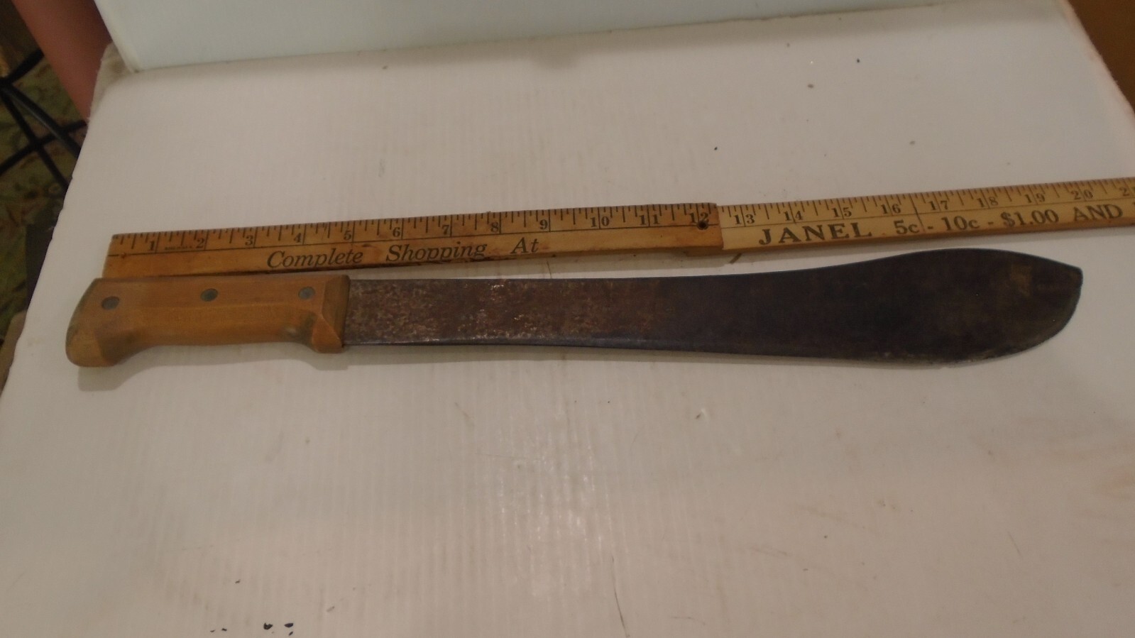 vintage TRAMONTINA Genuine Traditional Steel Bush Machete MADE IN ...