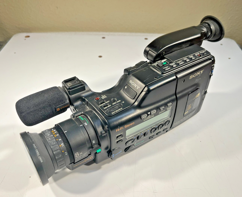 Vintage Sony CCD-V101 Handycam Hi8 Video Camera Recorder for Parts or ...