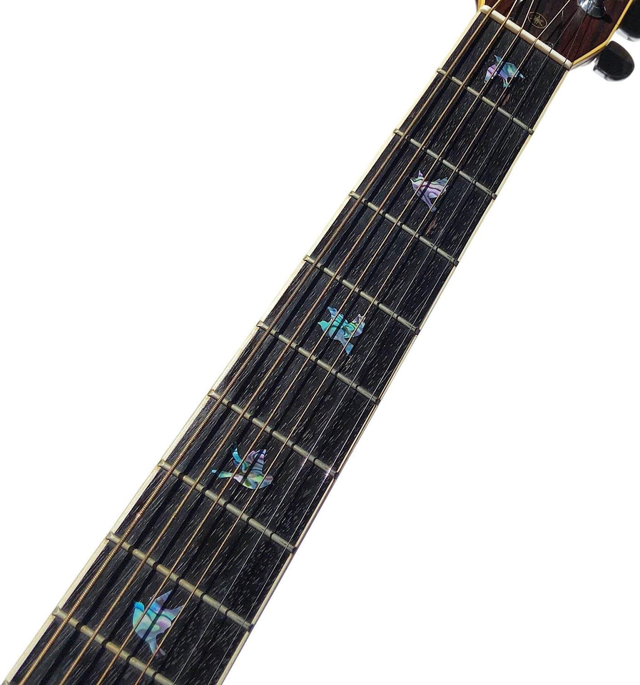 Abalone Doves Guitar Fingerboard Fretboard Fret Markers Inlay Decal ...