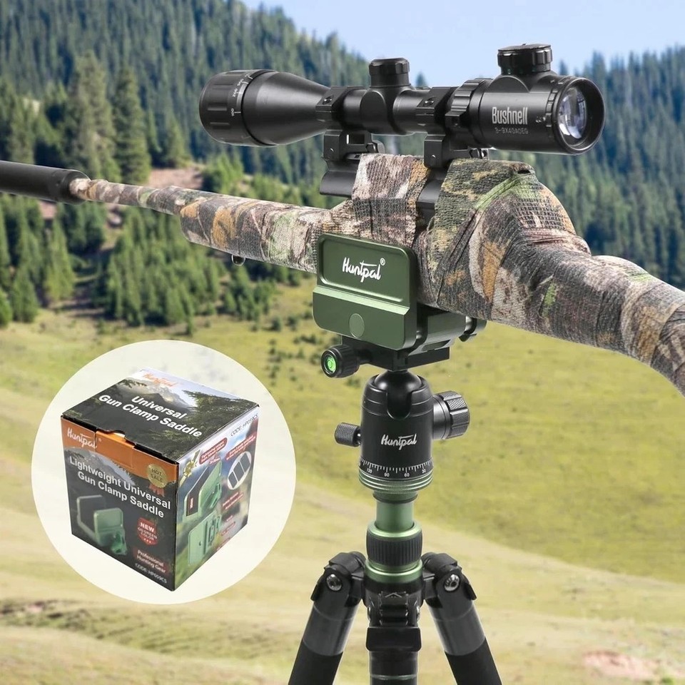 Arca Swiss Gun Rifle Saddle Clamp Mount Shooting Tripod Rest for ...