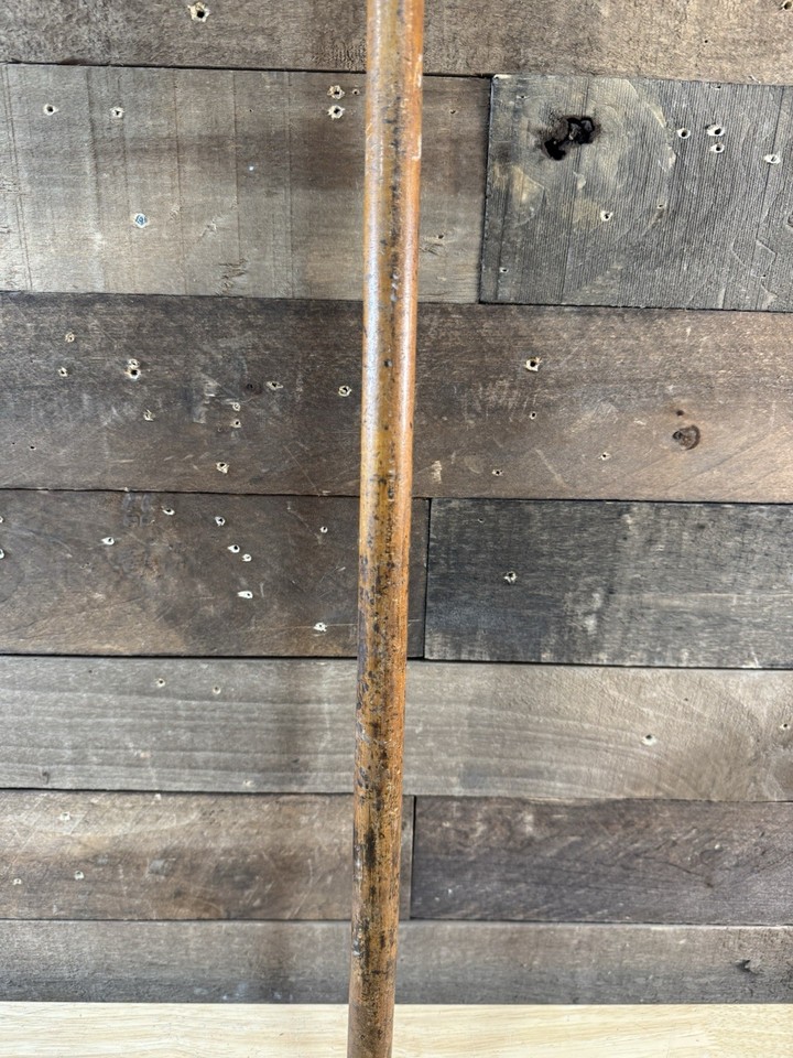 Antique Estate Fresh Wooden Metal Tipped Cane 35” | eBay