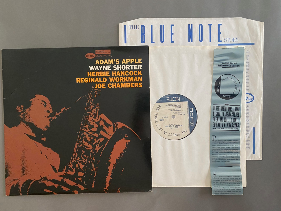 Adam's Apple Wayne Shorter Herbie Hancock Blue Note Stereo Vinyl BST ...