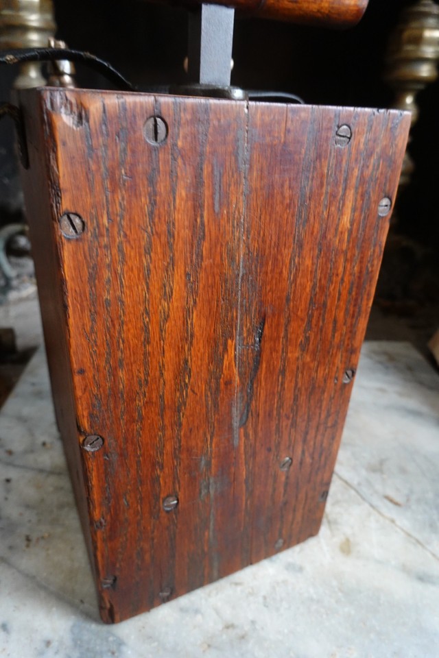 Antique "HERCULES" 30 CAP BLASTING MACHINE Dynamite Detonator Plunger ...