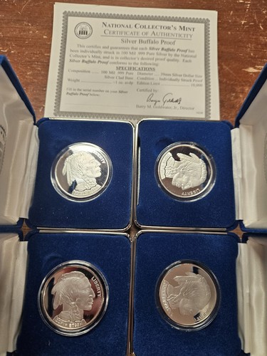 Lot Of 4 2001 Proof Buffalo Coins National Collector’s Mint | eBay