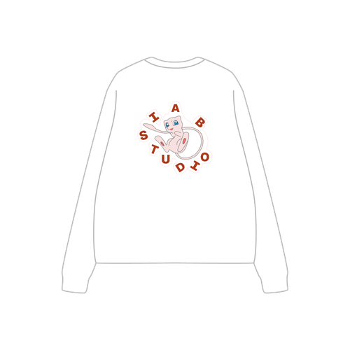 IAB Studio x Pokemon Mew Long Sleeve White Pink | eBay