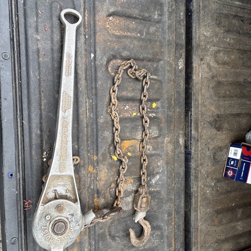 AB Chance 1 Ton Chain Hoist | eBay