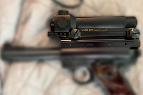 Vintage Aimpoint 1003 39855 Electronic Mark III Red Dot Sight Made in ...