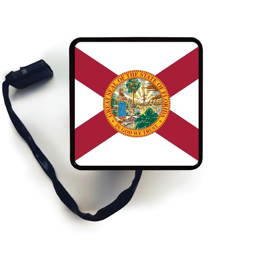 Florida State Flag LED Hitch Cover Trailer Brake Light | eBay