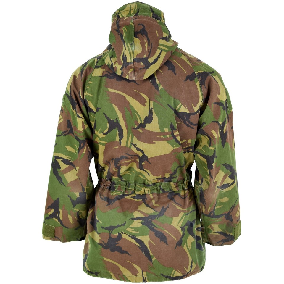 Genuine Dutch army jacket combat DPM goretex waterproof camouflage ...