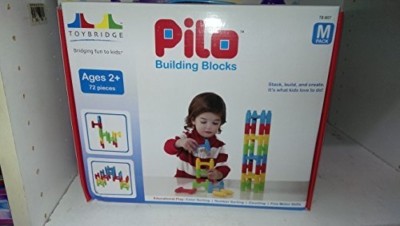 Toybridge Pilo School Pack 72Pc Stacker Building Blocks Educational Toy ...