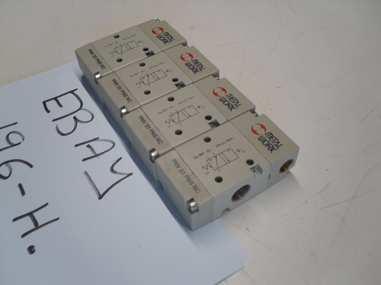 Four Metal Work PNV 33 PNS NC Control Valves | eBay