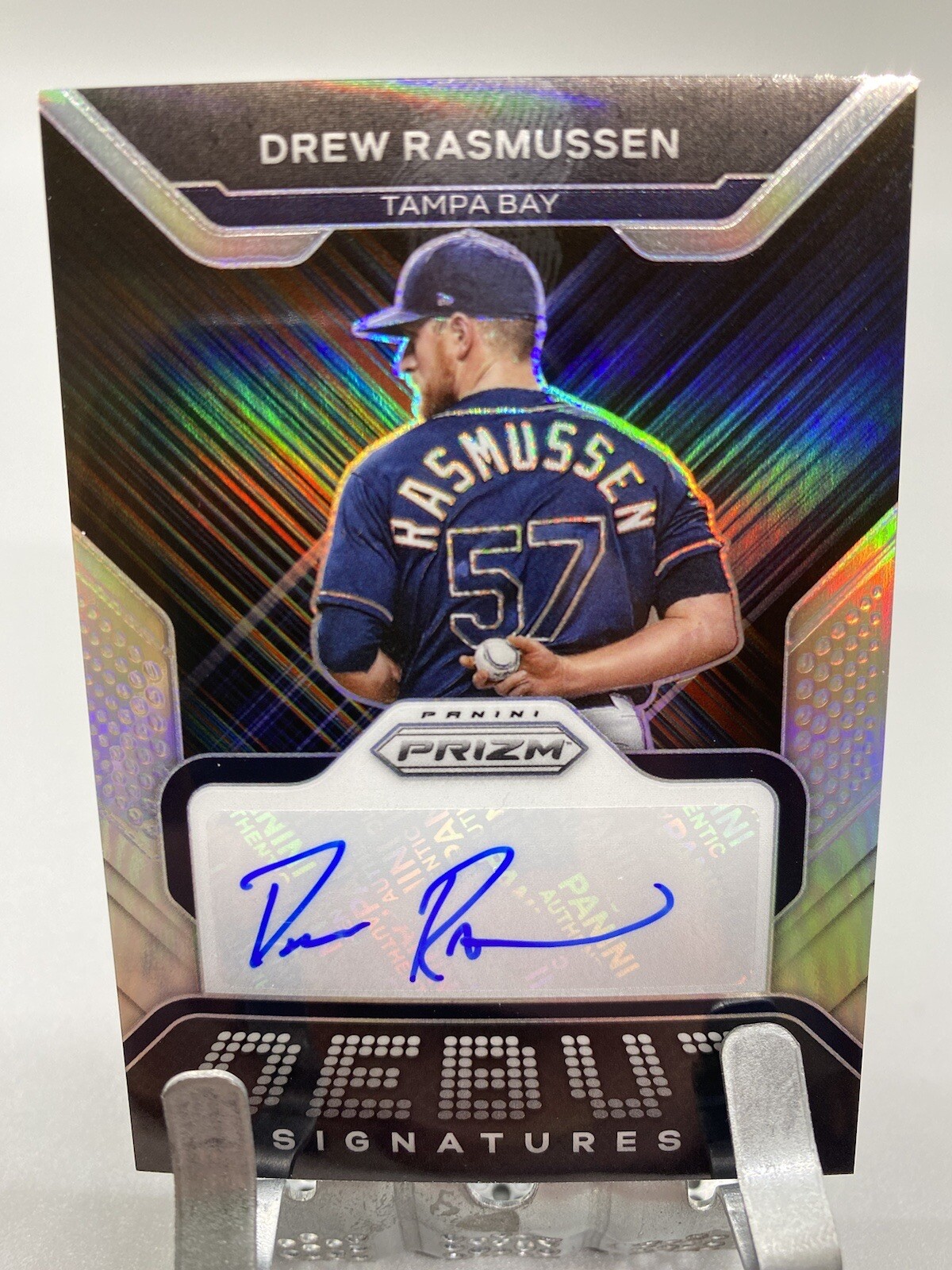 2022 Panini Prizm Debut Signatures Autograph DREW RASMUSSEN - Tampa Bay ...
