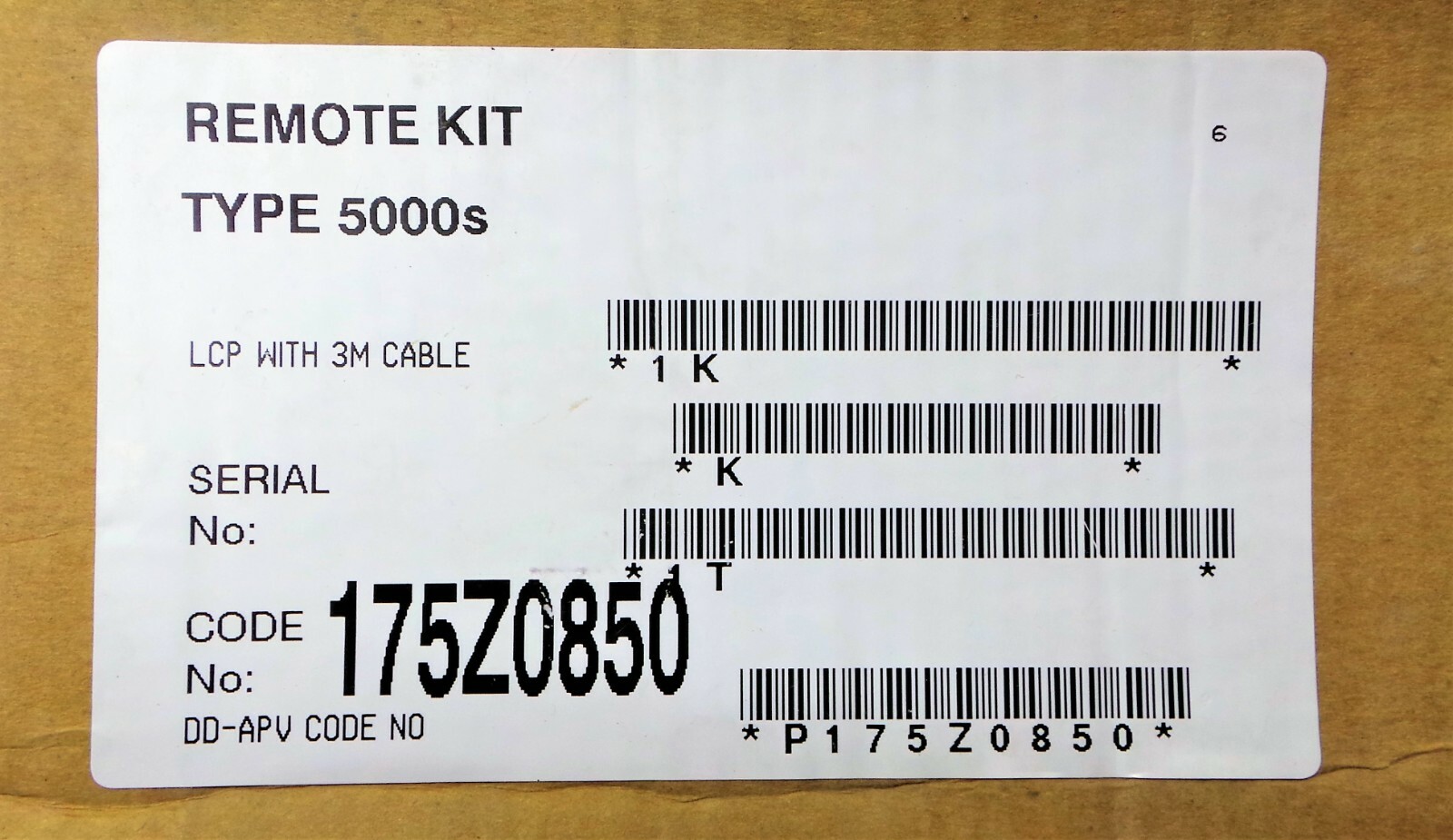 Danfoss 175Z0850 Remote ICP Kit TYPE 5000s LCP WITH 3M CABLE for sale ...
