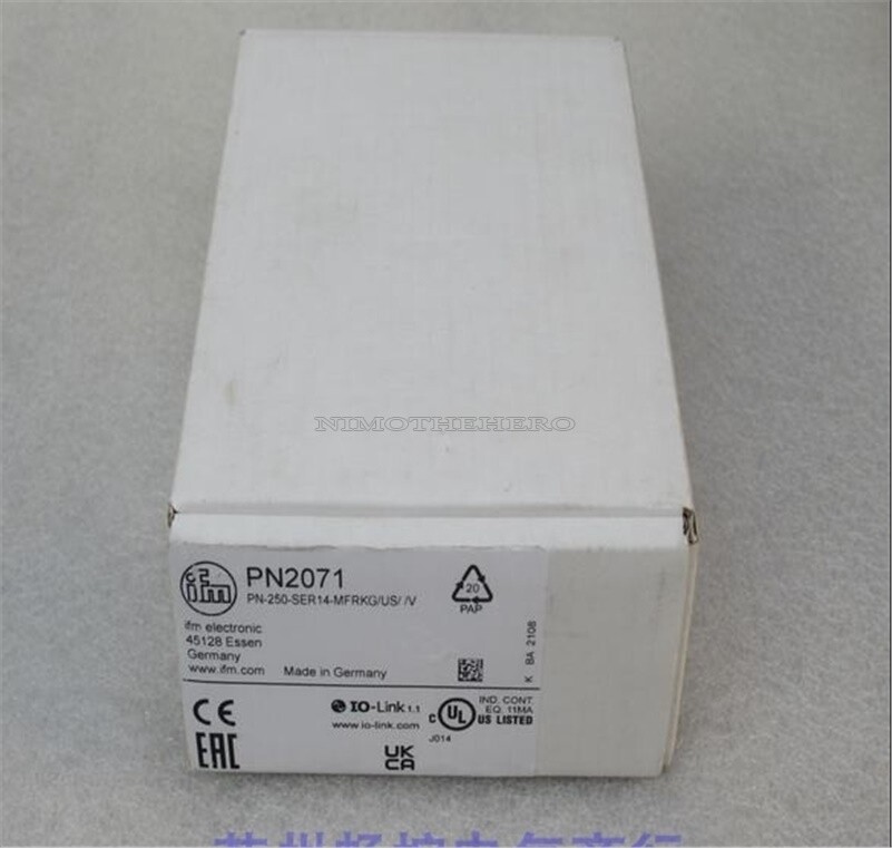 PN2071 New Ifm Pressure Switch 1Pc gy | eBay