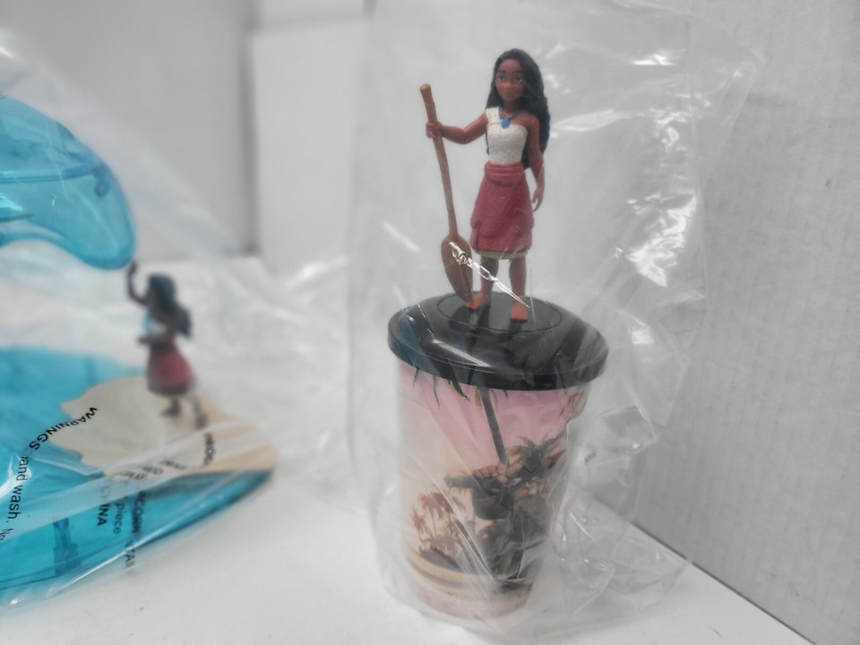 BRAND NEW! Disney Moana 2 Wave Popcorn Bucket & Cup combo Cinemark ...