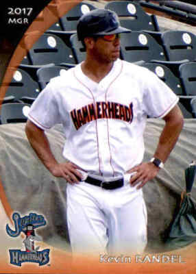 2017 Jupiter Hammerheads Grandstand #27 Kevin Randel Manager Baseball ...