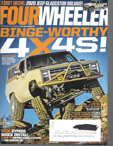 Four Wheeler Magazine September 2020 The World's Leading 4x4 Authority ...