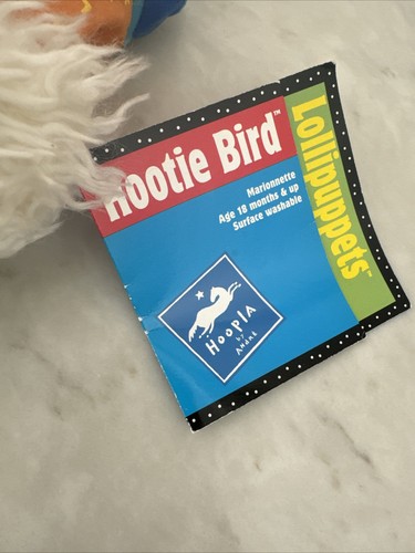 EXTREMELY RARE NWT Manhattan Toy Hootie Bird Lollipuppet Seen In Baby ...
