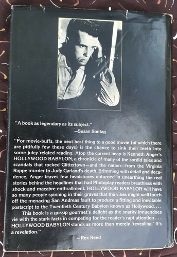 Hollywood Babylon by Kenneth Anger (SIGNED / 1975 Edition / Hardcover ...