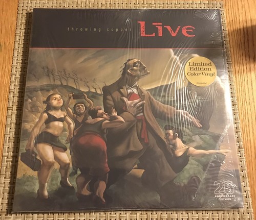 LIVE Throwing Copper 2xLP on RED/GREEN COLOR VINYL New SEALED 25th ...
