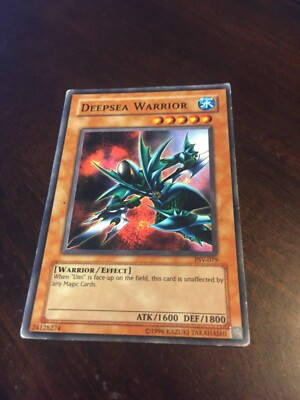 Yugioh: Deepsea Warrior - PSV-079 - Pharaoh's Servant - Played | eBay