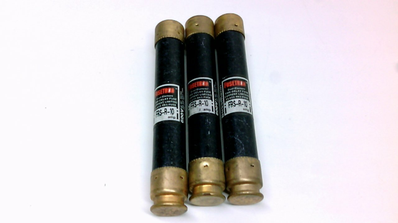 Bussmann FRS-R-10 FRSR-10 10A 600VAC Fuse (Pack of 3) | eBay