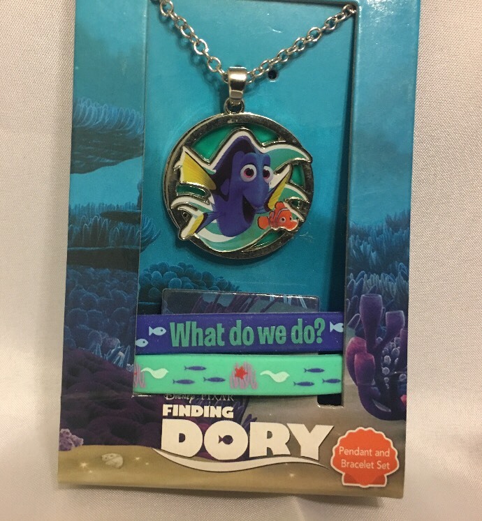 Finding Dory Pendant And Bracelet Set Kids Girl Jewelry NEW | eBay