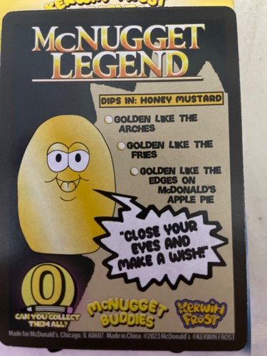 mcnugget legend | eBay