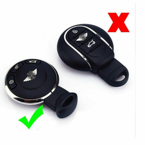 Blue key fob surround trim ring for 2008-up MINI Cooper R55 R56 R57 R58 ...