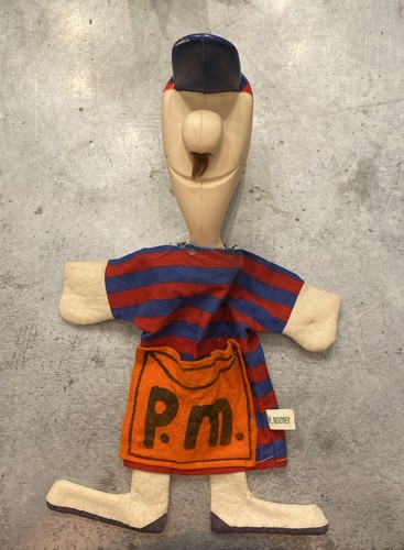 AGS P. MOONEY School Guidance Counselor Vinyl Head Hand Puppet Vintage ...