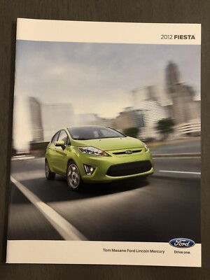 2012 FORD FIESTA 28-page Original Sales Brochure | eBay