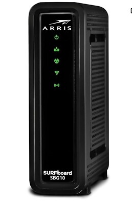 ARRIS SURFboard SBG10 DOCSIS 3.0 16 x 4 Gigabit Cable Modem & AC1600 Wi ...