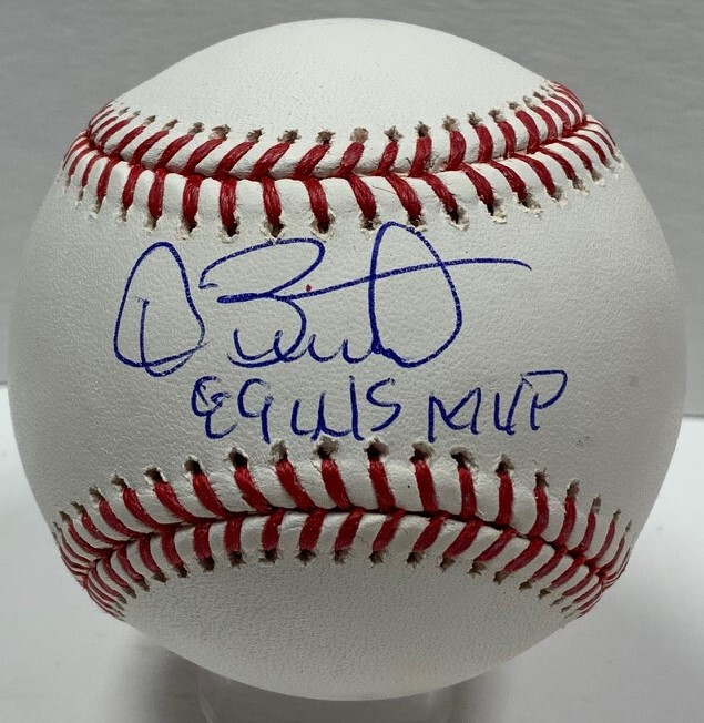 Athletics DAVE STEWART Signed Official MLB Baseball AUTO w/ "'89 WS MVP ...