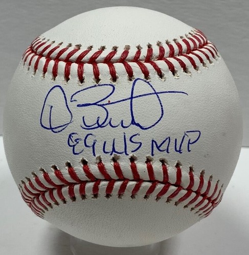 Athletics DAVE STEWART Signed Official MLB Baseball AUTO w/ "'89 WS MVP ...