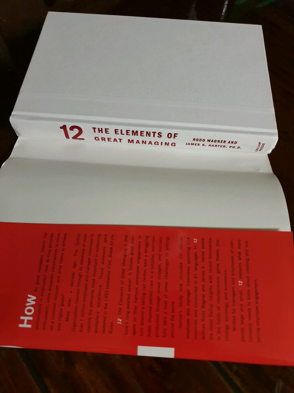 12: The Elements of Great Managing by Rodd Wagner (English) Hardcover ...