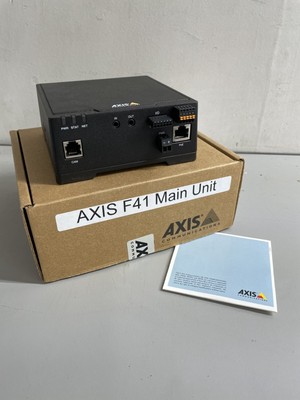 Axis F41 Main Unit / Rugged Design with WDR and HDTV 1080p Surveillance ...