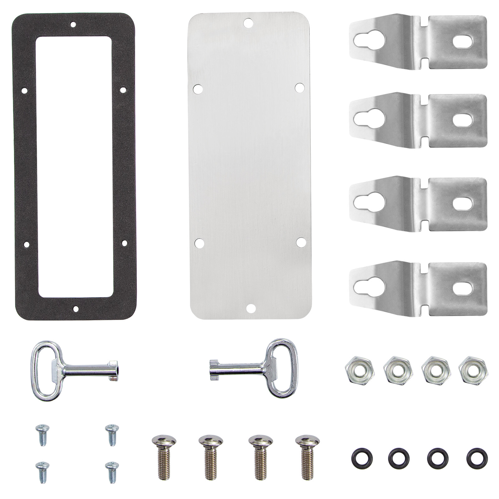 VEVOR 12x12x8" Stainless Steel Electrical Enclosure IP66 Wall Mount ...