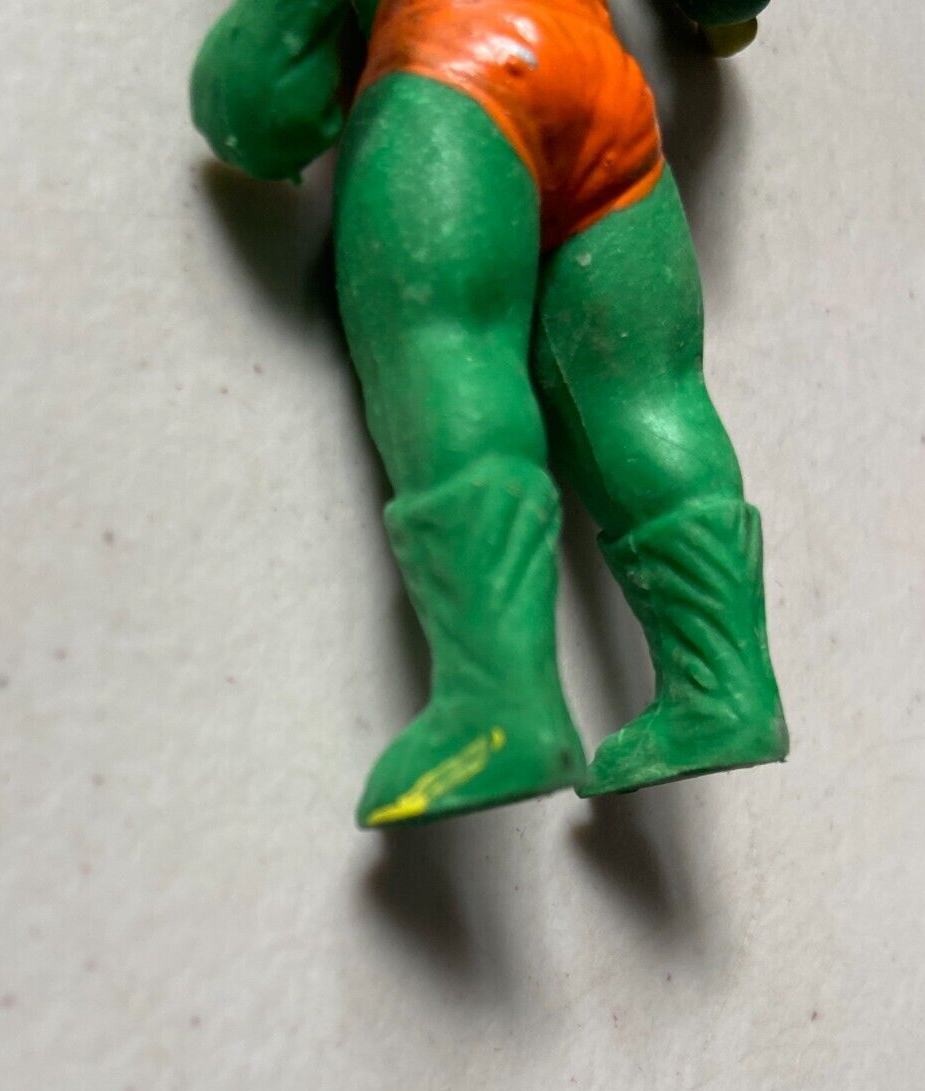 Vintage 1984 Masters of the Universe Mer-Man Rubber Eraser Figure MOTU ...