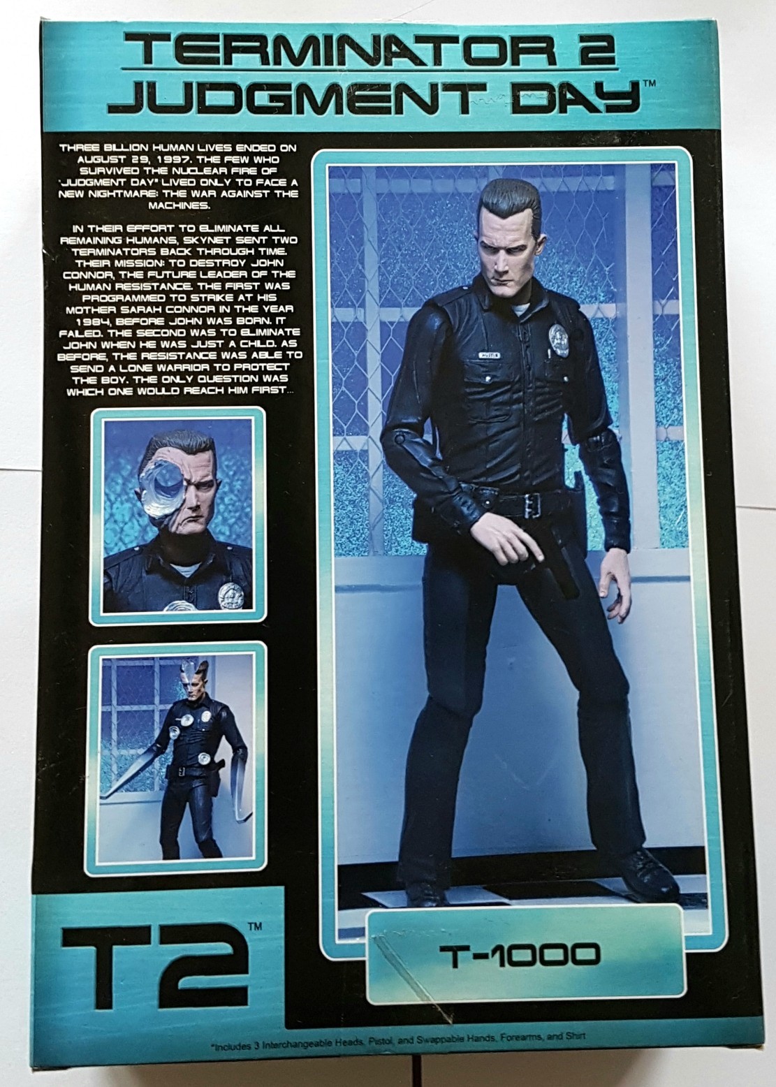 Terminator 2 (Judgment Day) Ultimate T-1000 Cop - 7" action figure NECA ...
