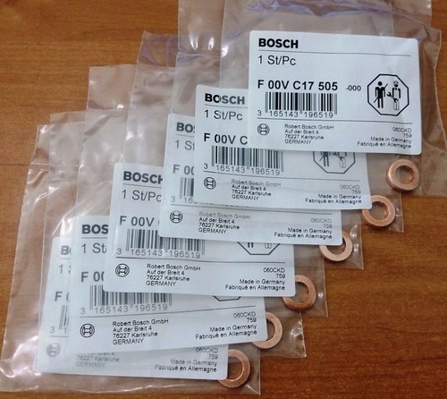 Bosch diesel injector seal washer shim F00VC17505 F 00V C17 505 for TDI ...
