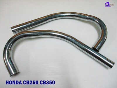 HONDA CB250 CB350 Head Exhaust PIPE L/R SET **BI6347** | eBay
