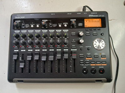 Tascam DP-03 8-Track Digital Recorder w/16GB SD card And Owners Manual ...